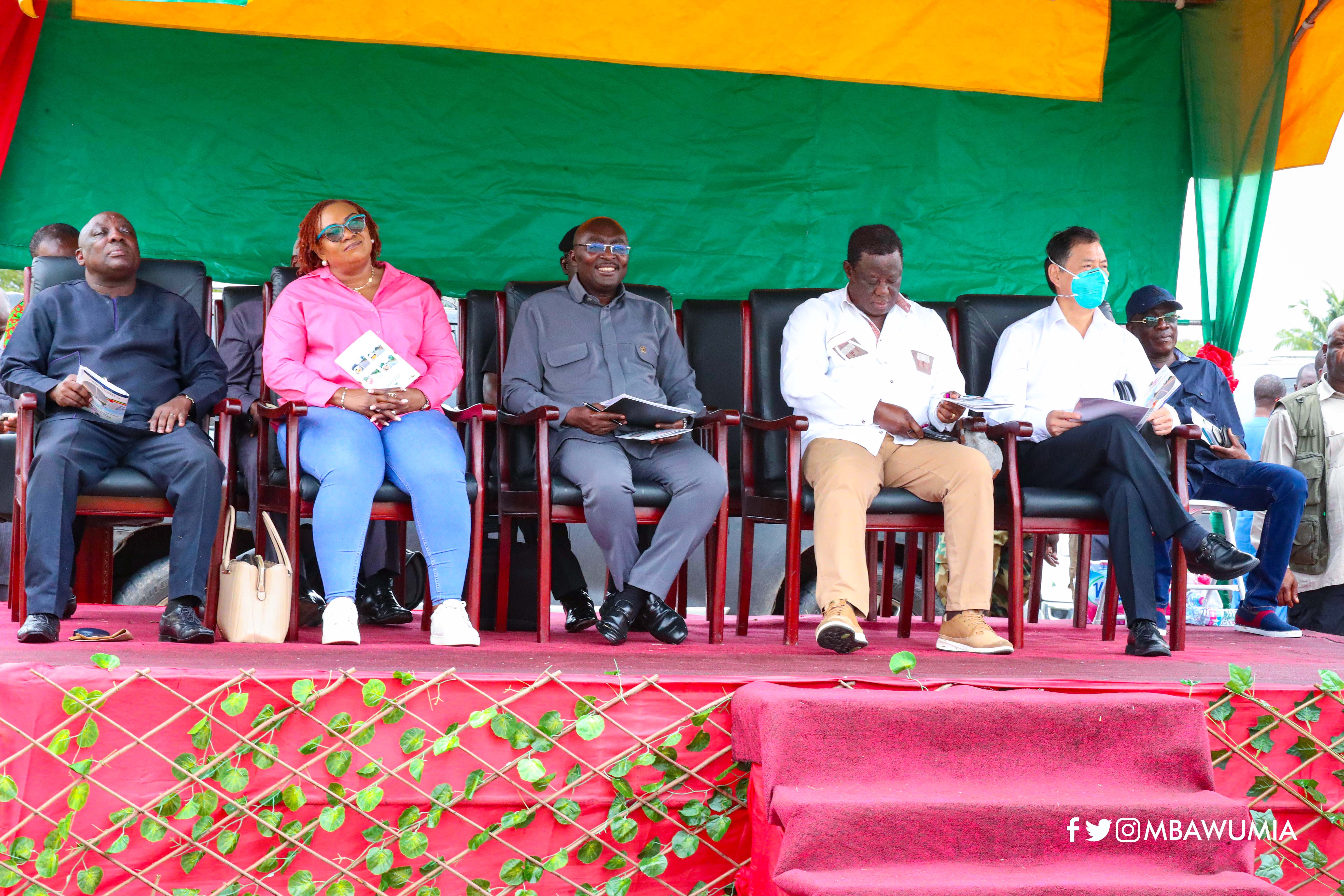 SINOHYDRO PROJECTS – Dr. Mahamudu Bawumia