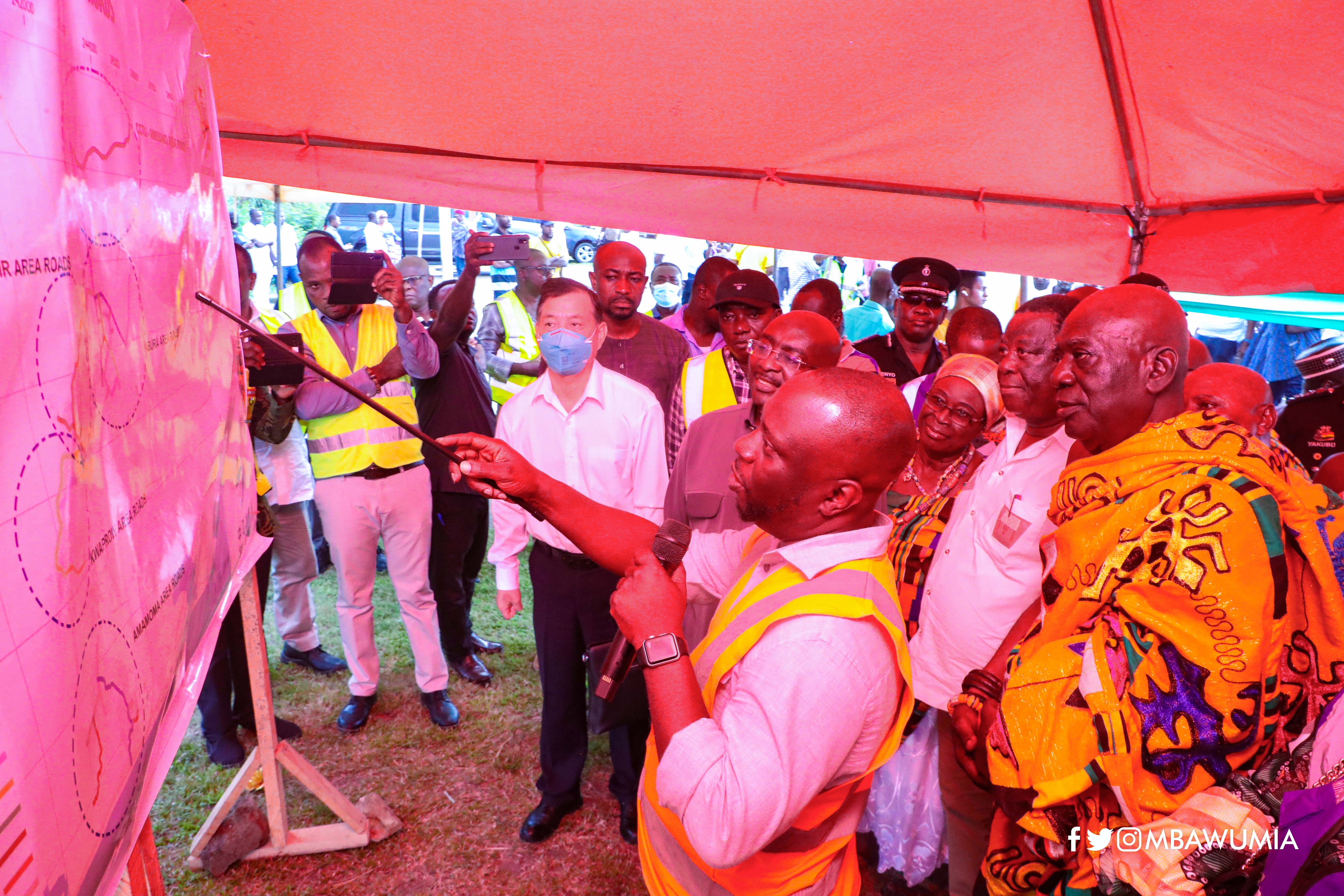 SINOHYDRO PROJECTS – Dr. Mahamudu Bawumia