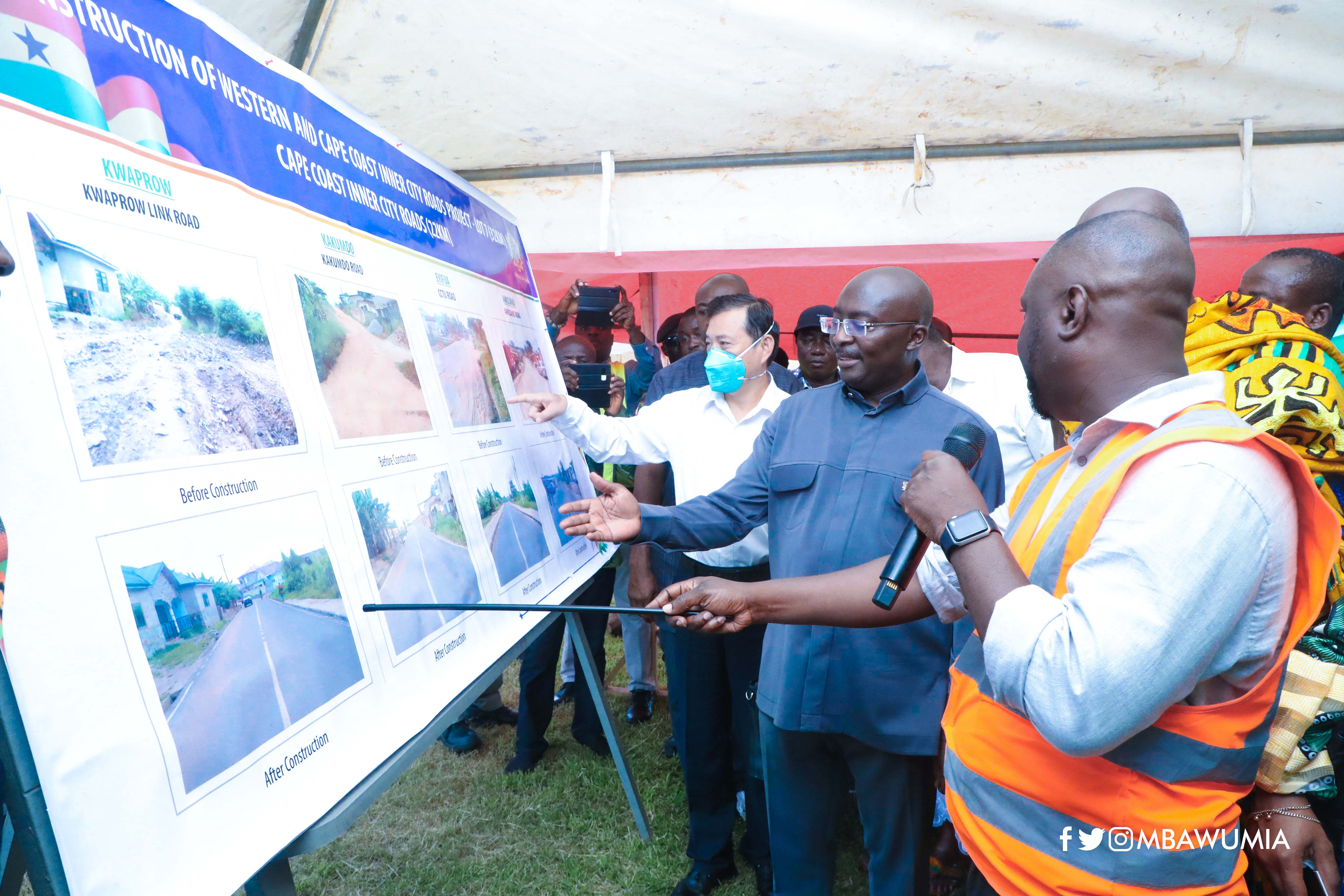 SINOHYDRO PROJECTS – Dr. Mahamudu Bawumia